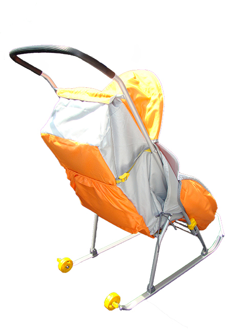 Classic Orange – Sled Strollers